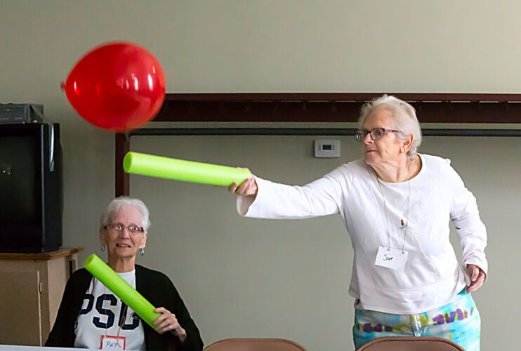 Covenant Cafe hears from volunteer about travels, plays noodle ball ...